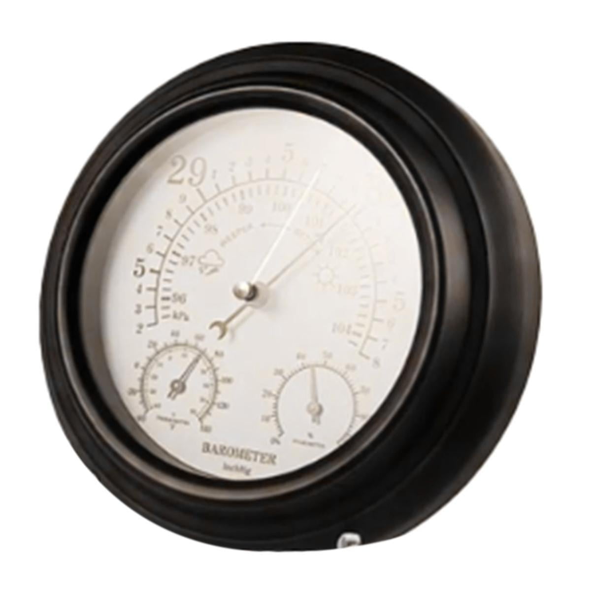 3 In 1 Barometer Thermometer Hygrometer Atmospheric Pressure ...