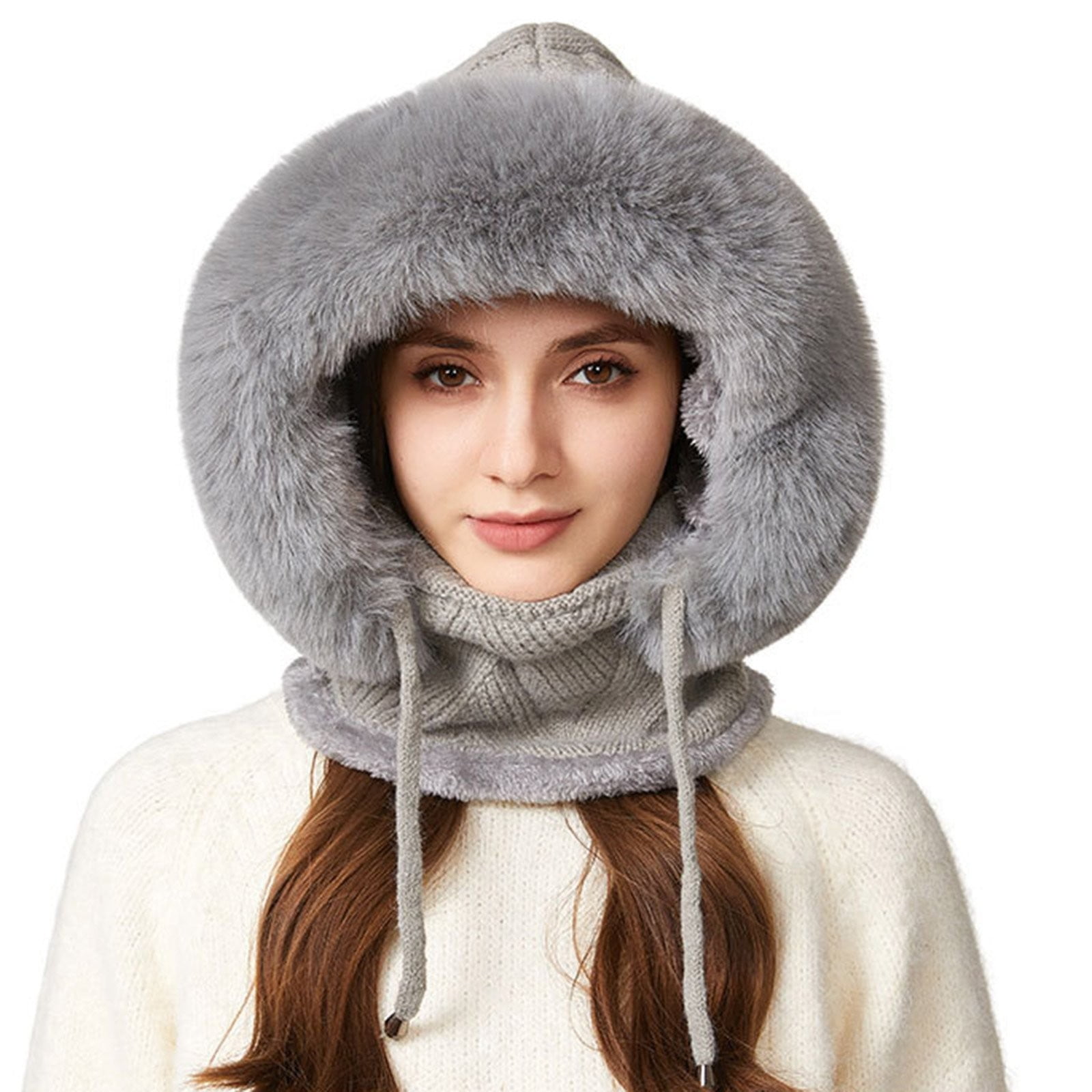 3 In 1 Beanie Hat for Women Fall Fashion Women's Hats & Caps Face Mask ...