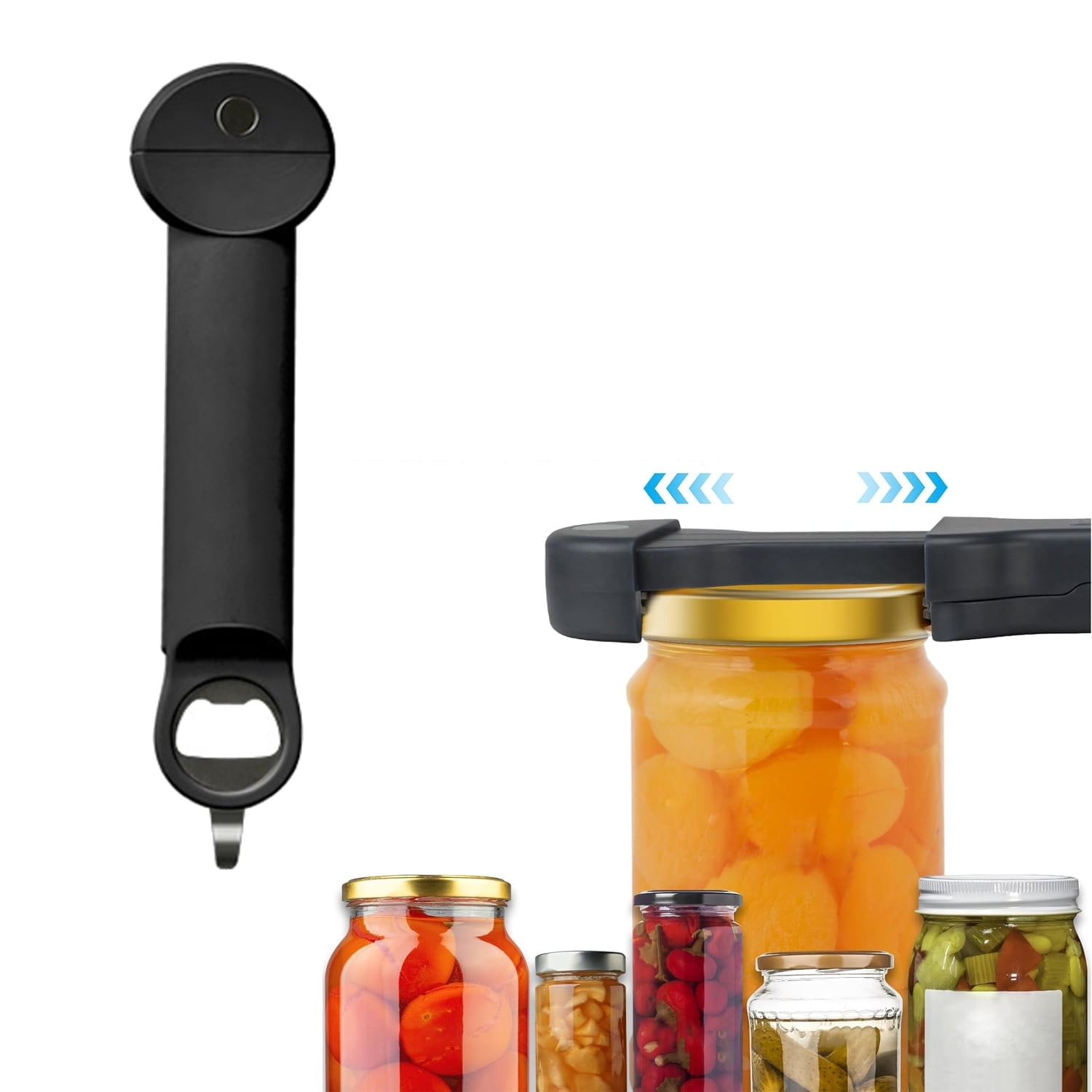 3 In 1 Bottle Opener for Seniors with Arthritis, Multifunctional ...
