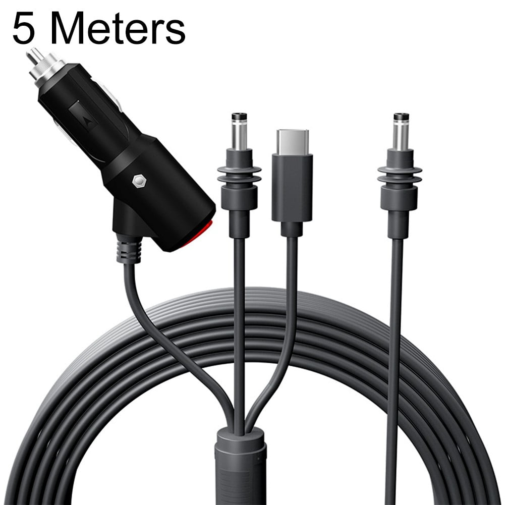 3 In 1 Car Charger Type-C/Dc To Mini Dc Cable for Starlink Mini 5 ...