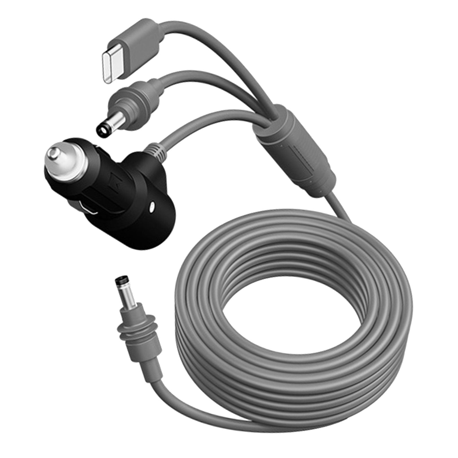 3 In 1 Car Charging Power Cable 1m PVC Fast Charging with Switches Safe ...
