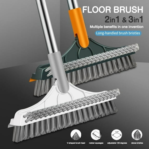 3 In 1 Cleaning Brush Cleaner Brush For Cleaning Bathroom Brush With ...
