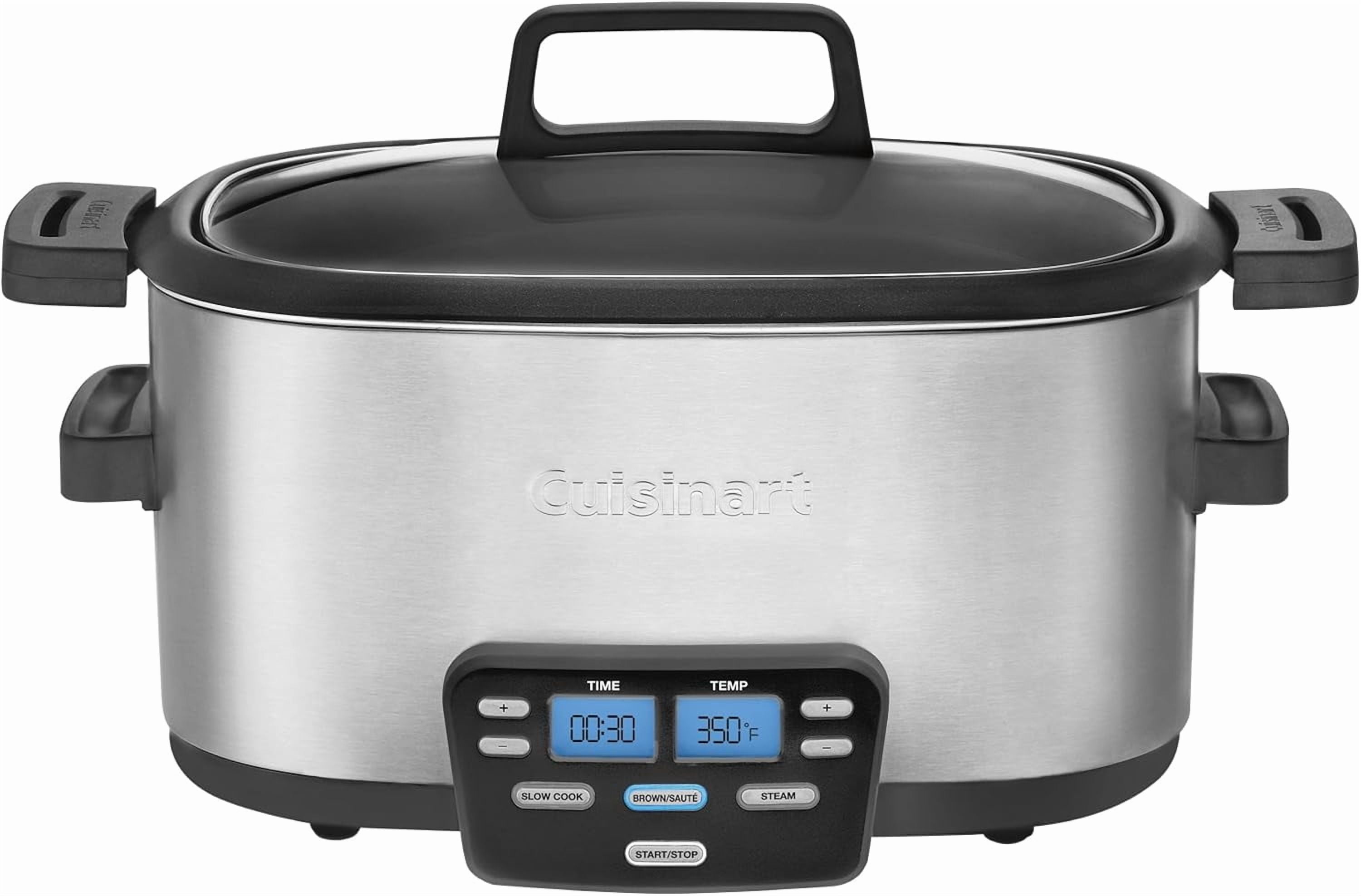 3-In-1 Cook Central 6-Quart Multi-Cooker: Slow Cooker, Brown/Saute ...