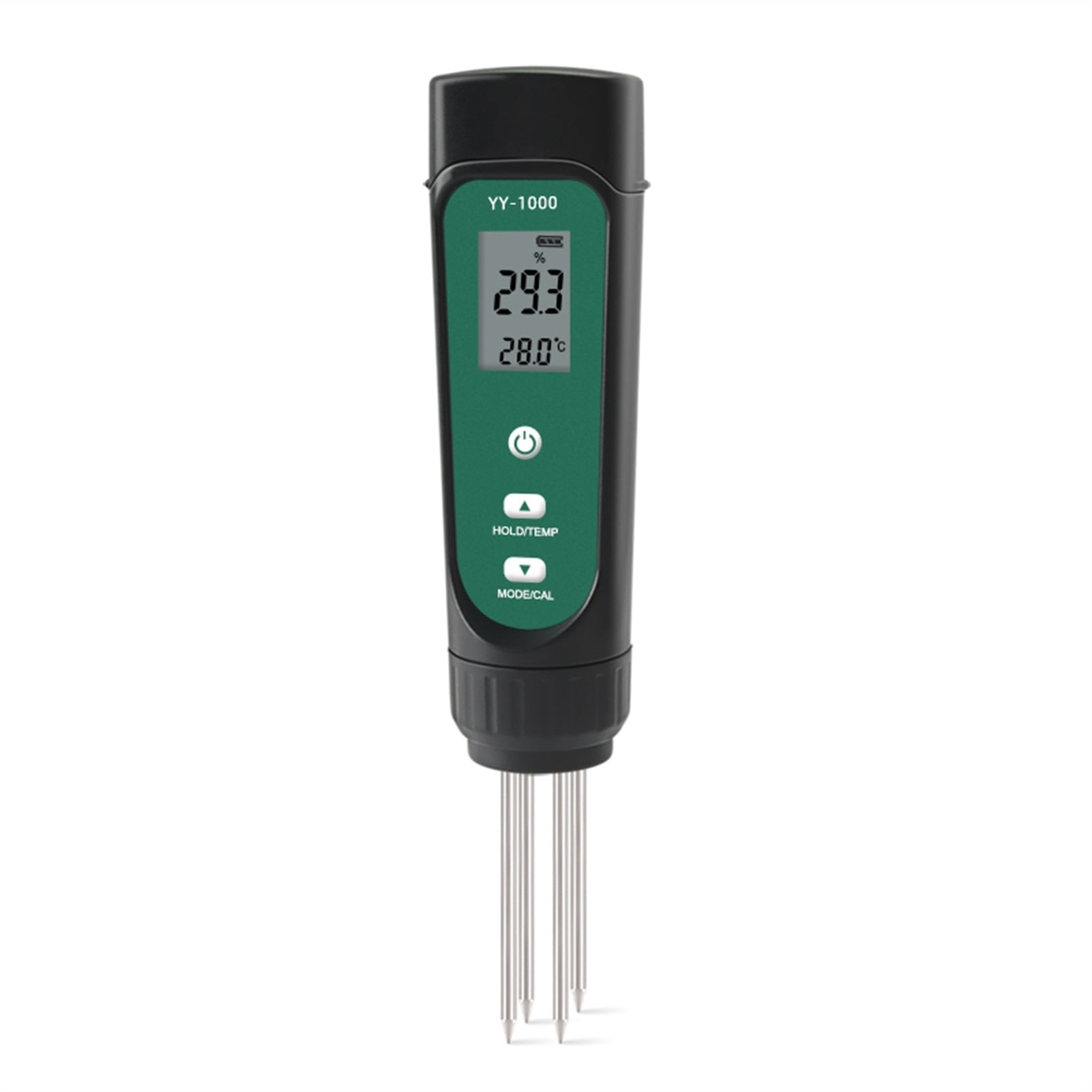 3 In 1 Digital Soil Moisture Temperature Meter Humidity Tester LED ...