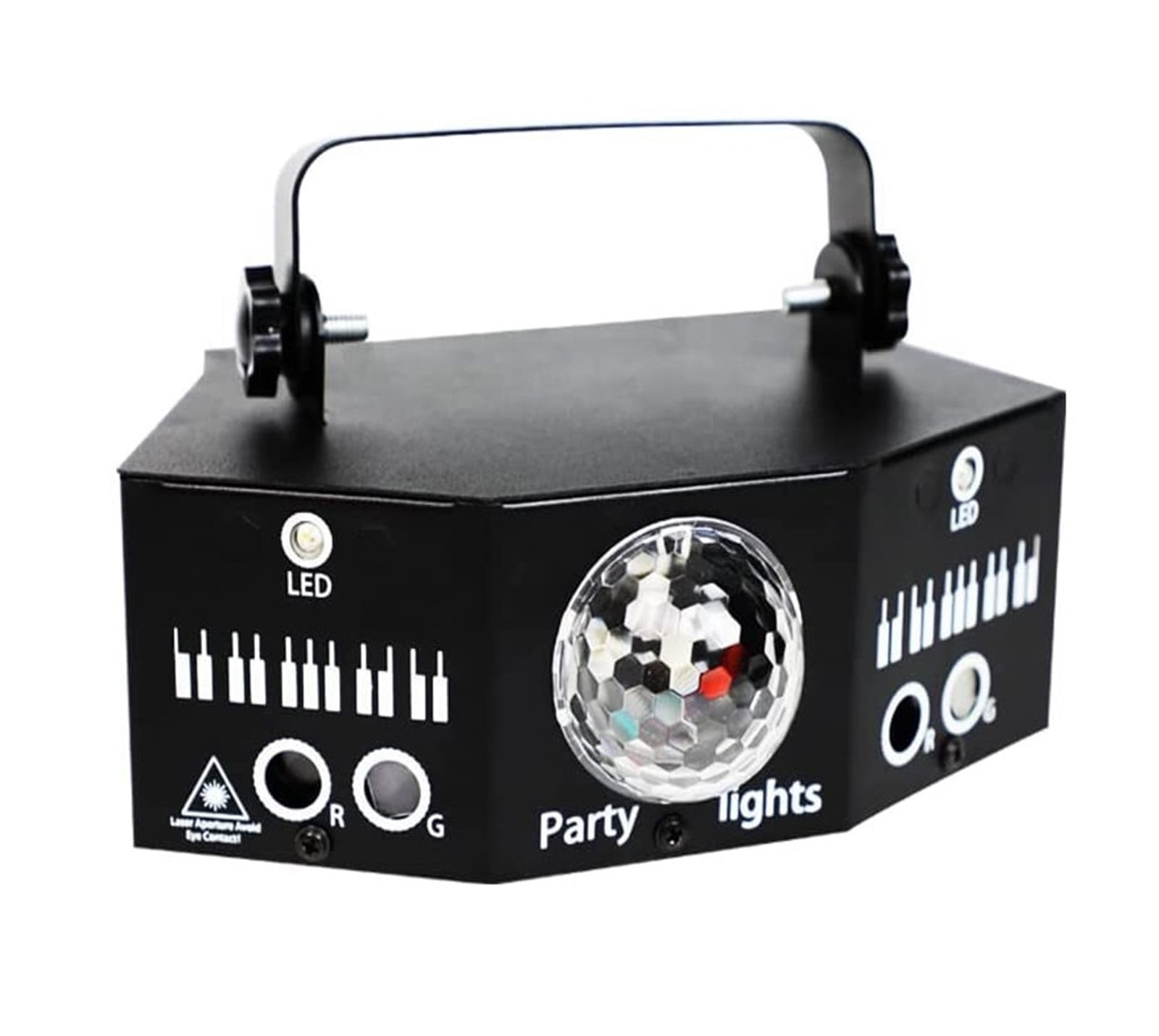 3 In 1 Disco Ball Light DJ Stage Strobe Lighting Support DMX 512 Sound ...