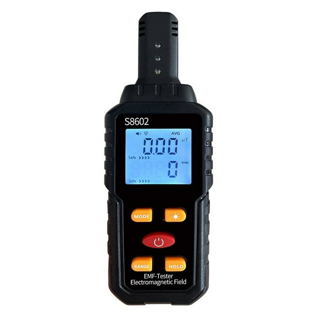 3 In 1 EMF Meter Electromagnetic Field Radiation Detector Tester ...