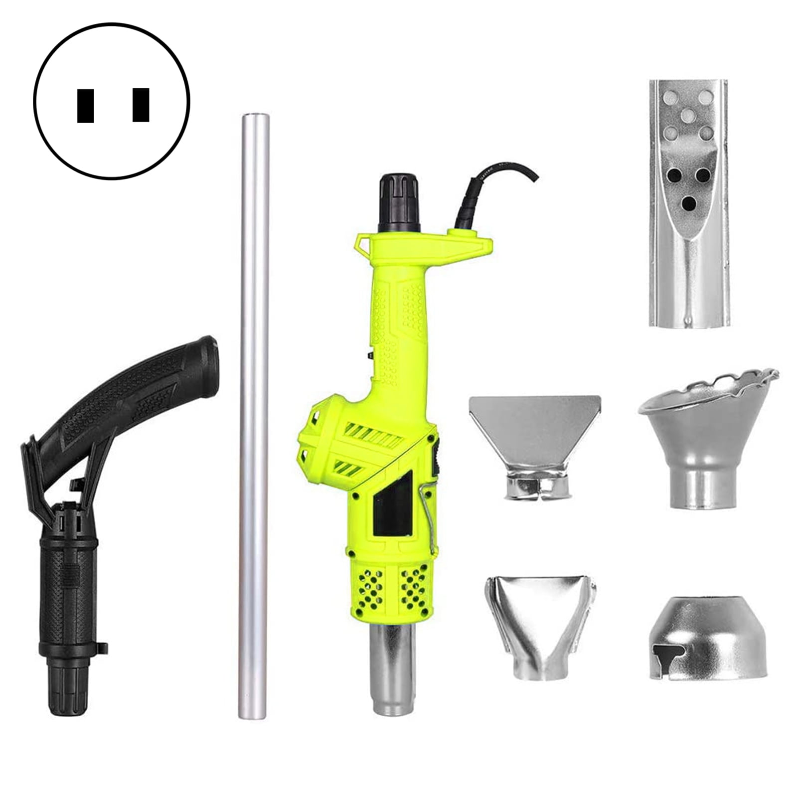 3-In-1 Electric Weed Burner Wand with Ergonomic Handle 1500W High Power ...