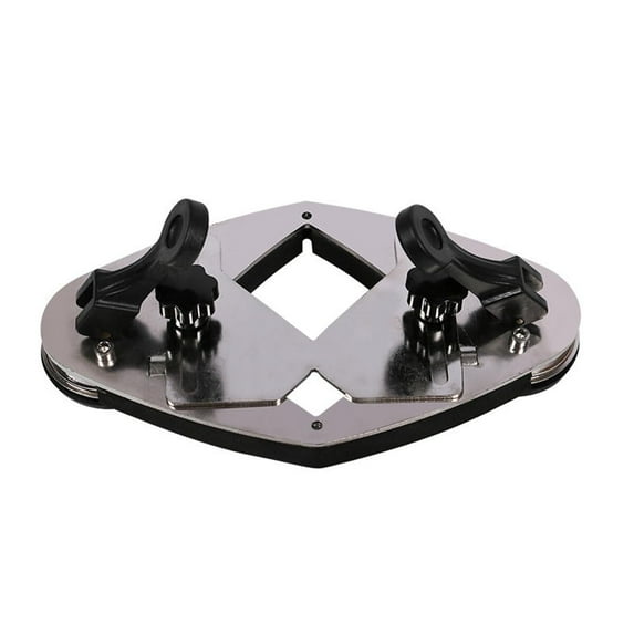 3 In 1 Guide Hole Jig Woodworking Tile Puncher Locator Stainless Steel ...