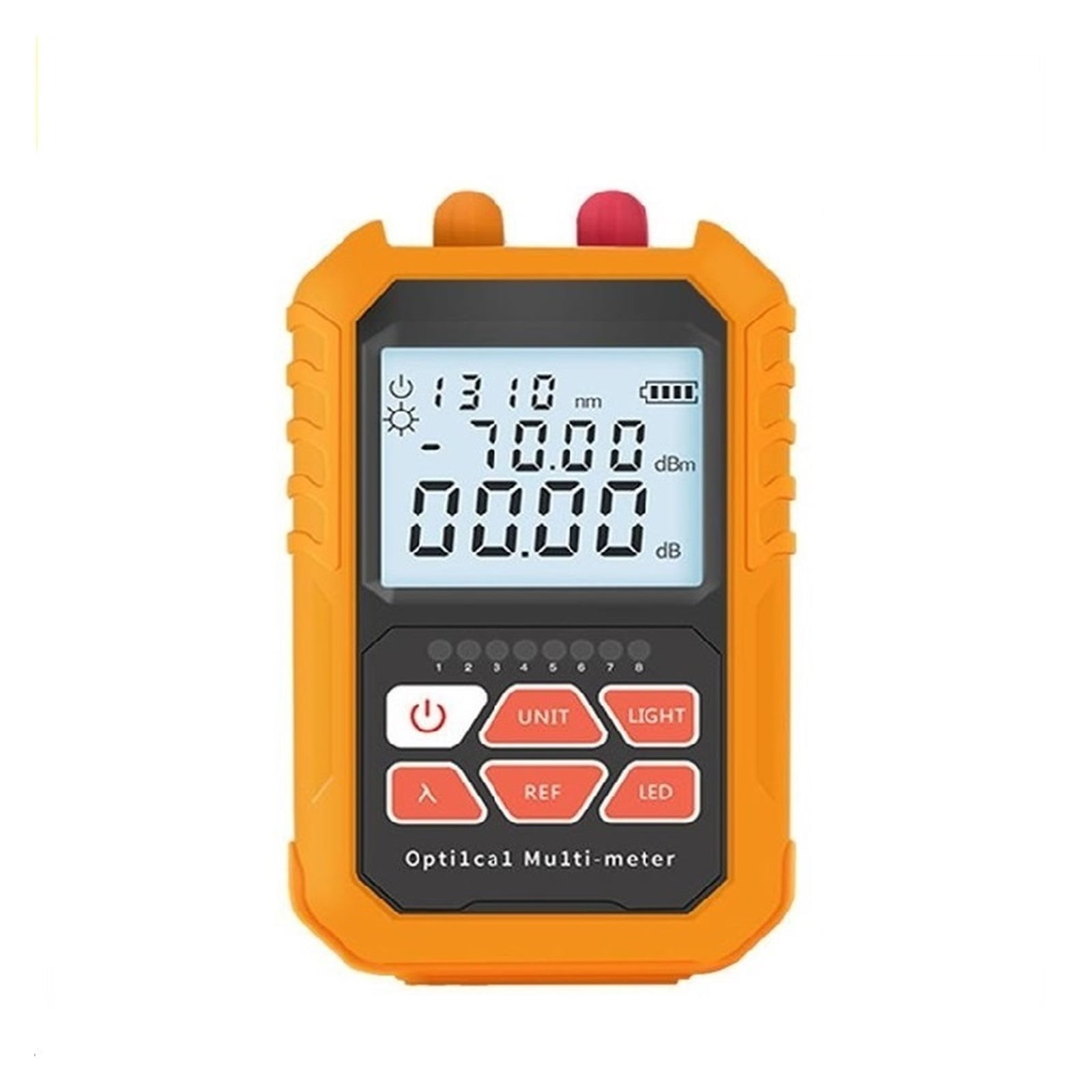 3 In 1 High Precision Mini Optical Fiber Pen, Optical Power Meter Red ...