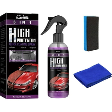 Automotive Wax and Polish for Car - 3 In 1 High Protection Car Coating ...
