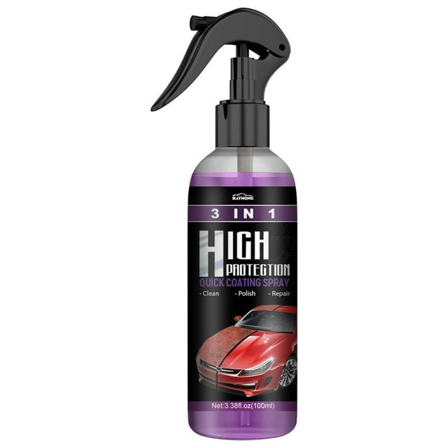 3 In 1 High Protection Quick Car Coating Spray, Ceramic Car Spray, Ceramic Coating Spray ...