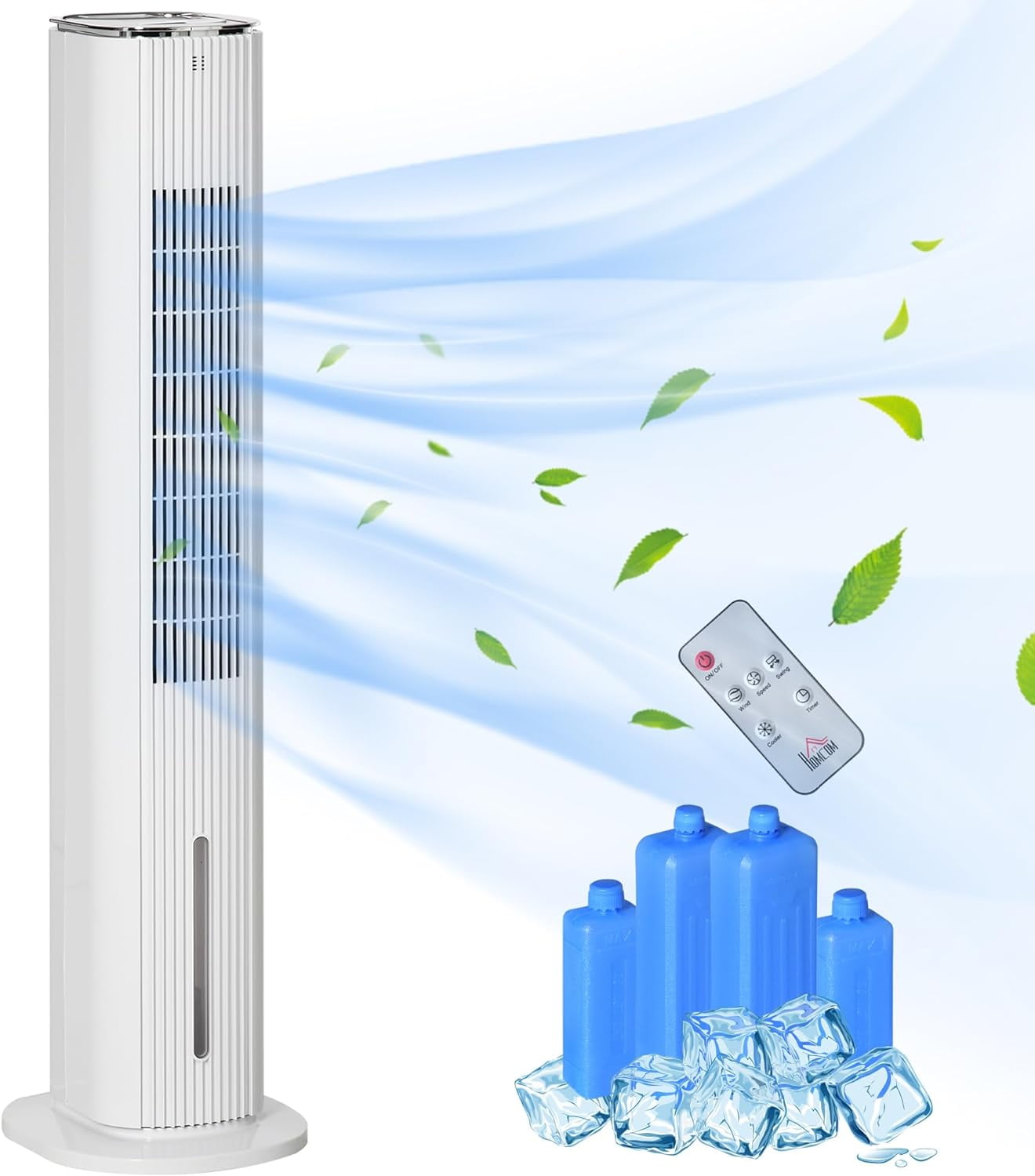 3-In-1 , Ice Cooling Fan with Humidifier and with Water , 60 ...