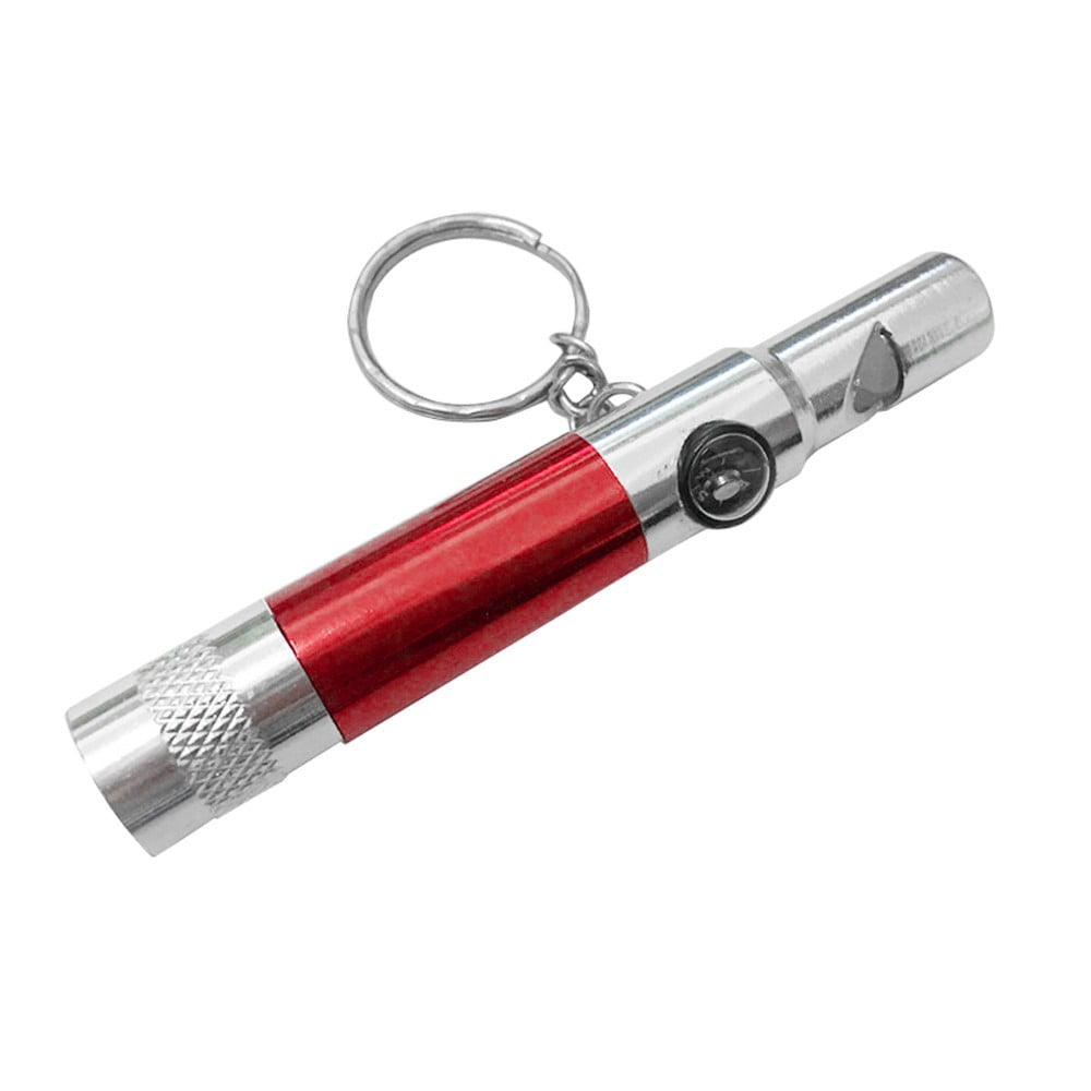 3 In 1 Keychain Flashlight Compass Whistle Camping Survival Hiking Tool ...