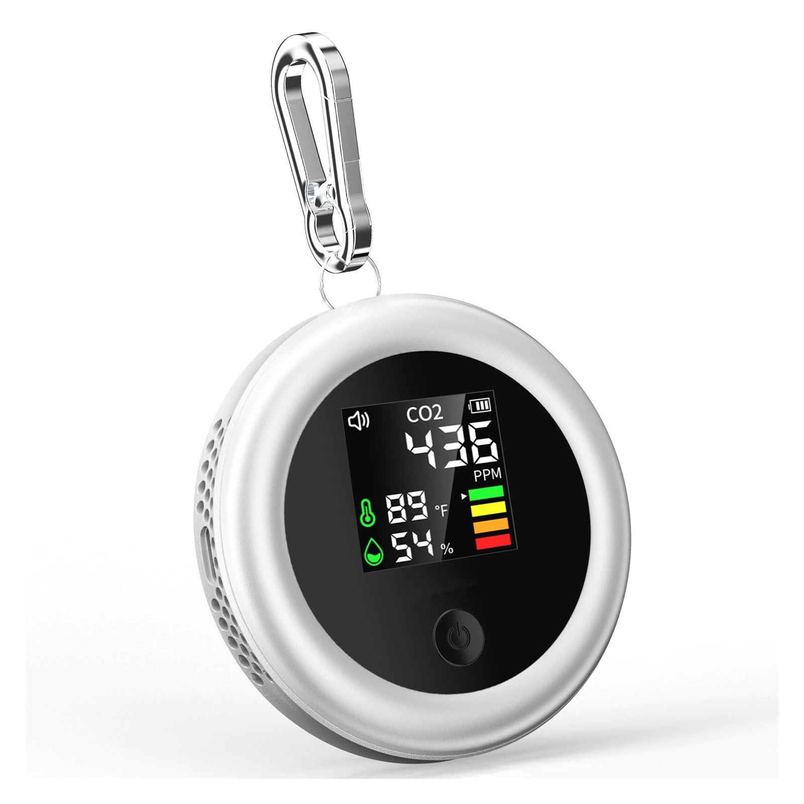 3 In 1 Lightweight Carbon Dioxide Detector Air Quality Monitor ...