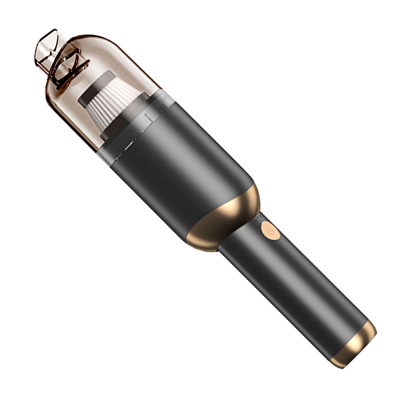 3 In 1 - Mini Car Vacuum Cleaner And Detachable LED Flashlight & Power ...