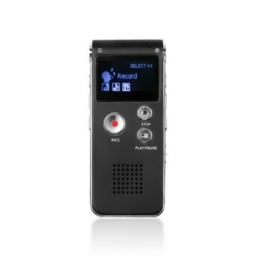 GPX 4GB Digital Voice Recorder, Black, PR047B - Walmart.com