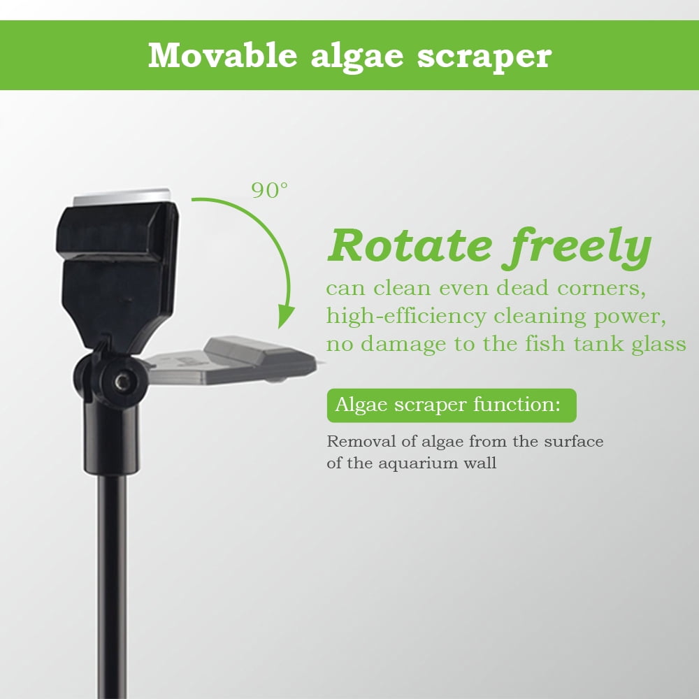 3 In 1 Multi-Function Aquarium Fish Tank Cleaning Tool Aquarium ...