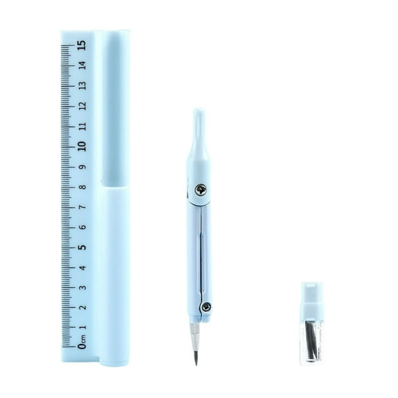 3 In 1 Multifunctional Compass Ruler and Pencil Multitool For Students ...