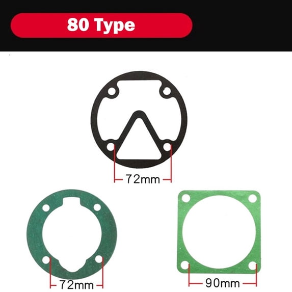 3 In 1 Paper Pad Clip Steel Sheet Air Compressor Cylinder Head Base ...