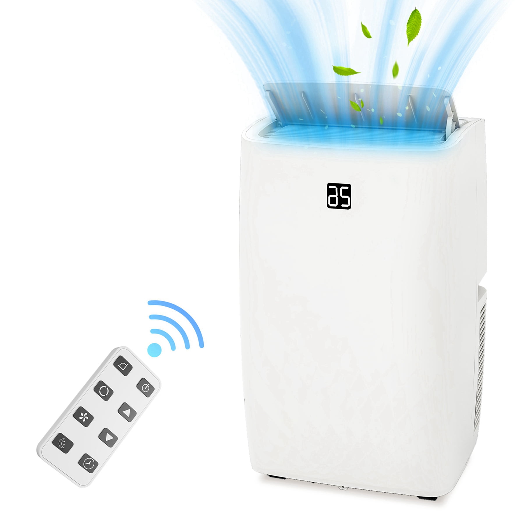 3-In-1 Portable Air Conditioner 9200 BTUs (14,000BTU ASHRAE) Quiet AC ...