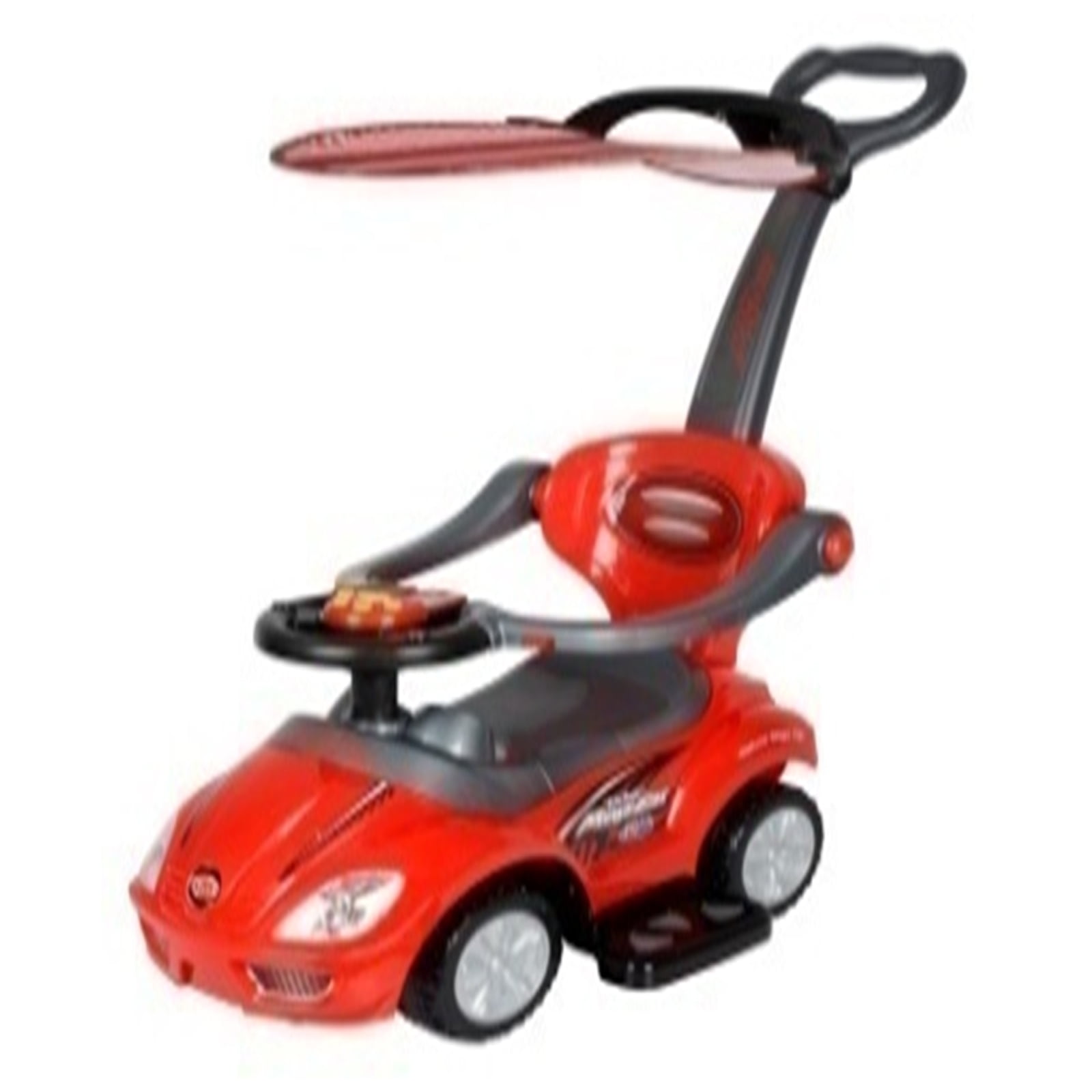 Best Ride On Cars 3 In 1 Push Car Red Sun Shade Pushcar, Red Sun Shade ...