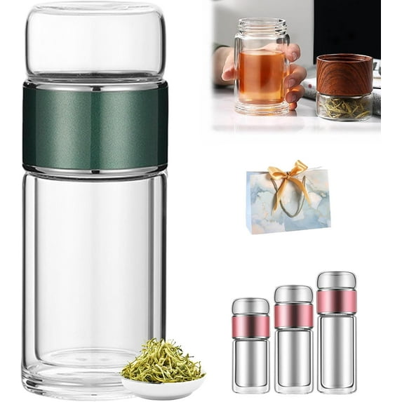 3-In-1 Smart Tea Infuser, 2026 New Glass Infuser, Glass Tea Infuser for ...