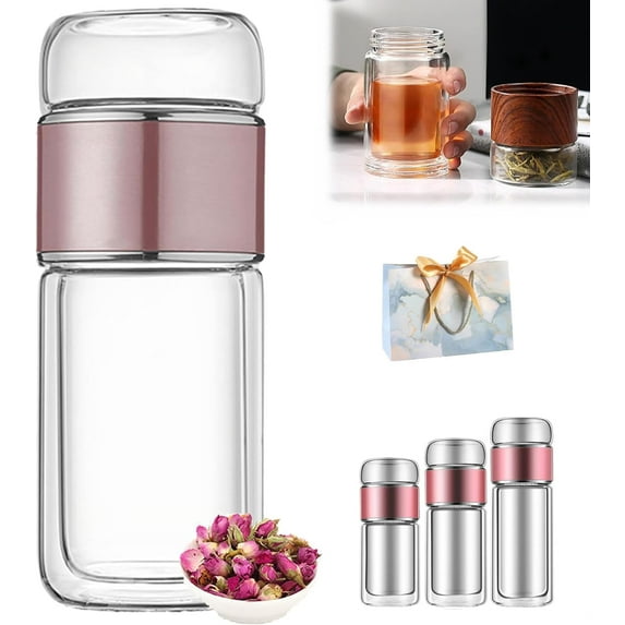 3-In-1 Smart Tea Infuser, 2026 New Glass Infuser, Glass Tea Infuser for ...