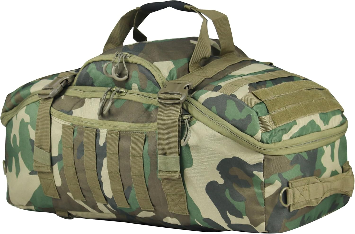 3 In 1 Tactical 45L Backpack Travel Duffle Bag for Weekender Gym ...