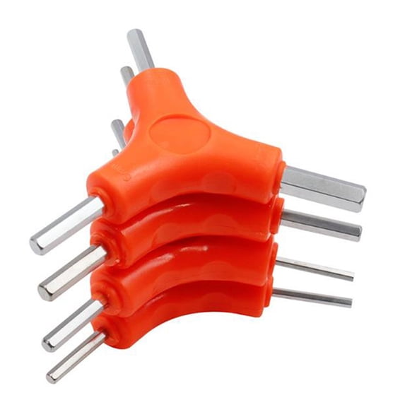 3 In 1 Trigeminal Hex Key Hexagon Wrench 2.5/3/4/5/6/8Mm Triangle Hex ...