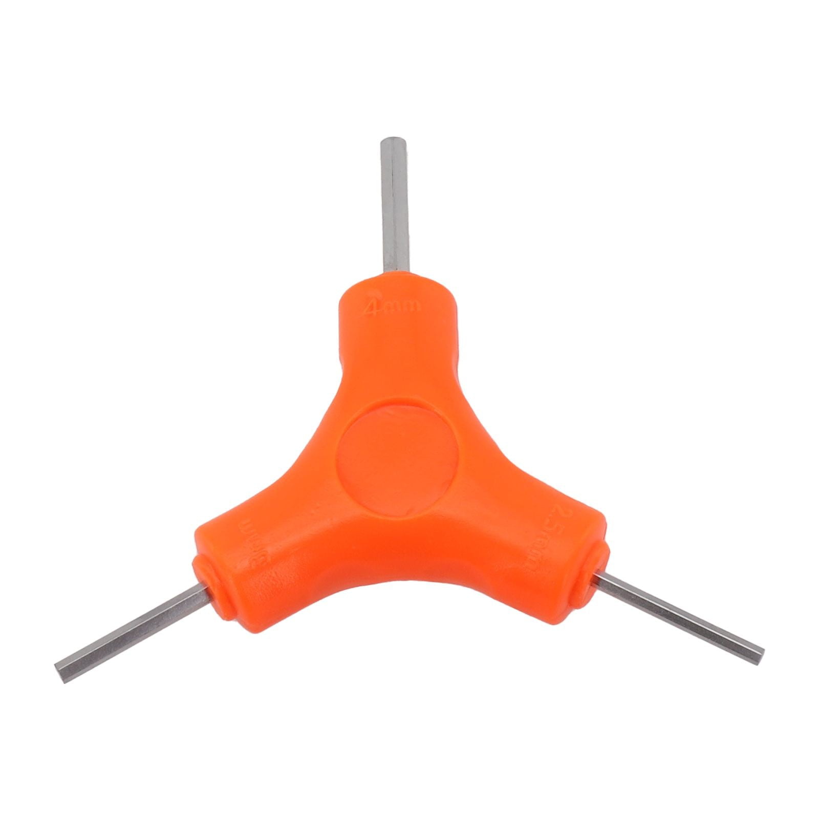 3 In 1 Trigeminal Hex Key Hexagon Wrench 2.5/3/4/5/6/8mm Triangle Hex ...