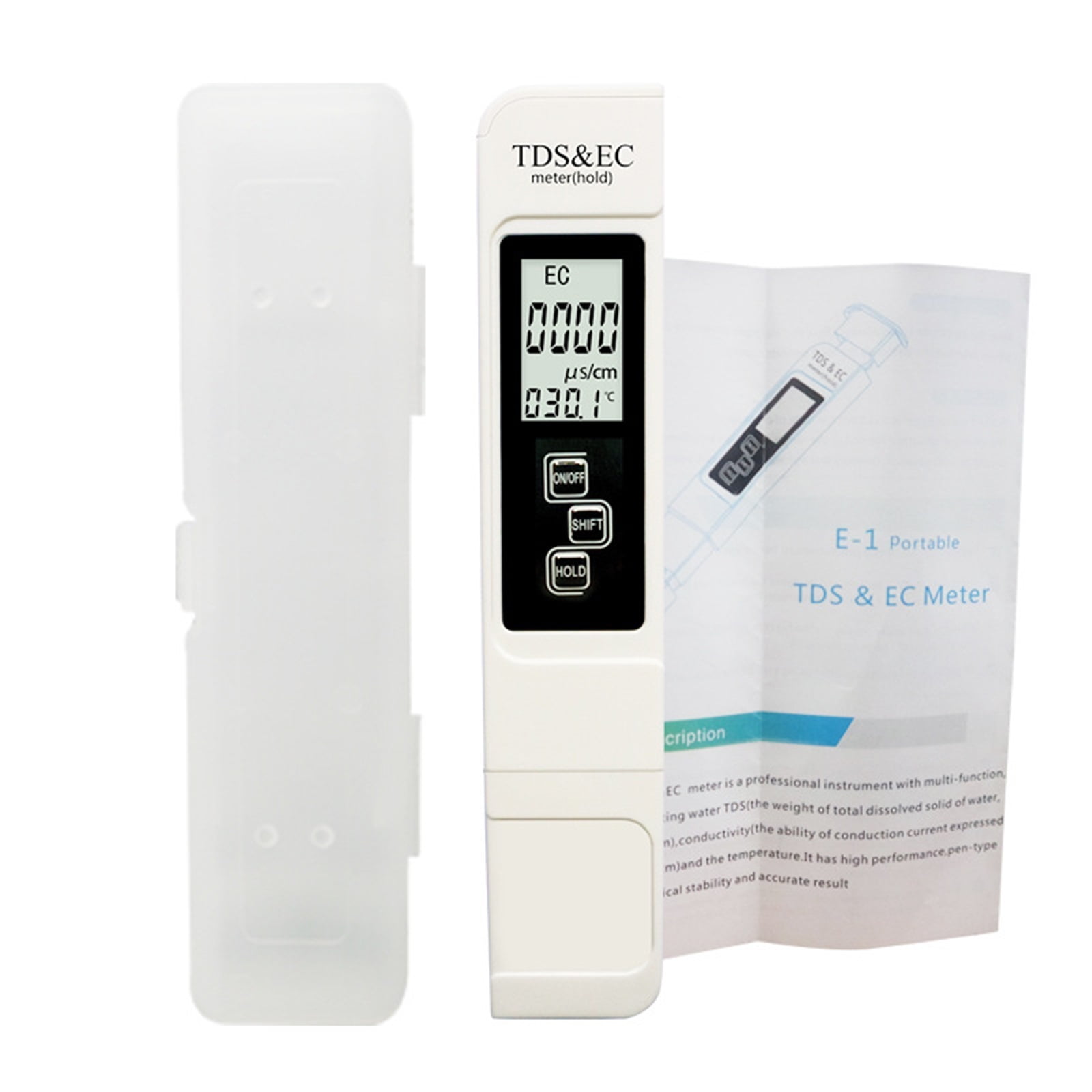 3 In 1 Water Tester TDS EC Meter Temperature Digital LCD Water Testing ...
