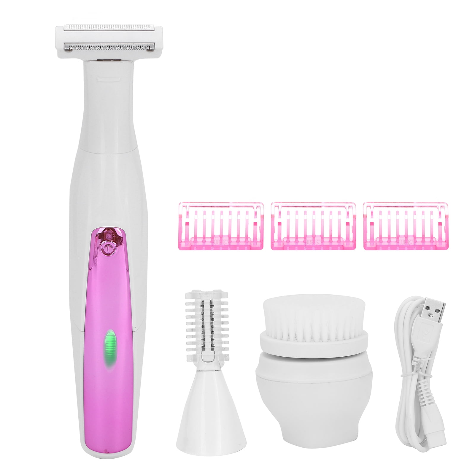 3?In?1 Women Shaver Electric Shaver Eyebrow Hair Trimmer Facial ...