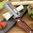 3 In 1 Wooden Handle Multifunctional Vegetable Peeler with Bottle ...