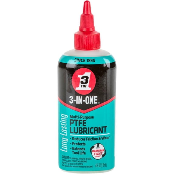 3-In-One Multi Purpose PTFE Lubricant for Tools, High Performance Drip ...