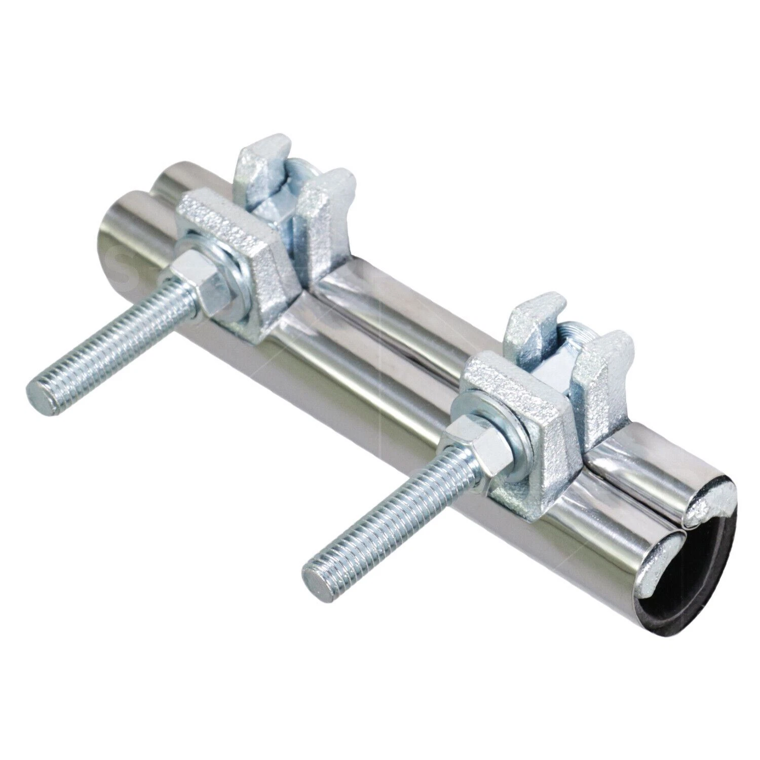 3 In. X 6 In. Long 2-Bolt Ips Pipe Repair Clamp, Stainless Steel ...