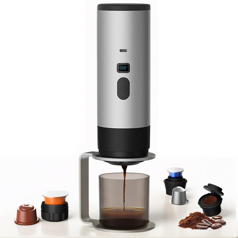 3 In1 Portable Coffee Maker for Travel,Mini Espresso Machine ,Self ...