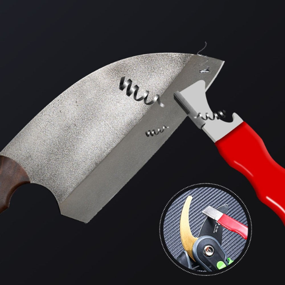 3 In1 Sharpener Stone Garden Sharpener Ening for Shears Chisels Bottle ...