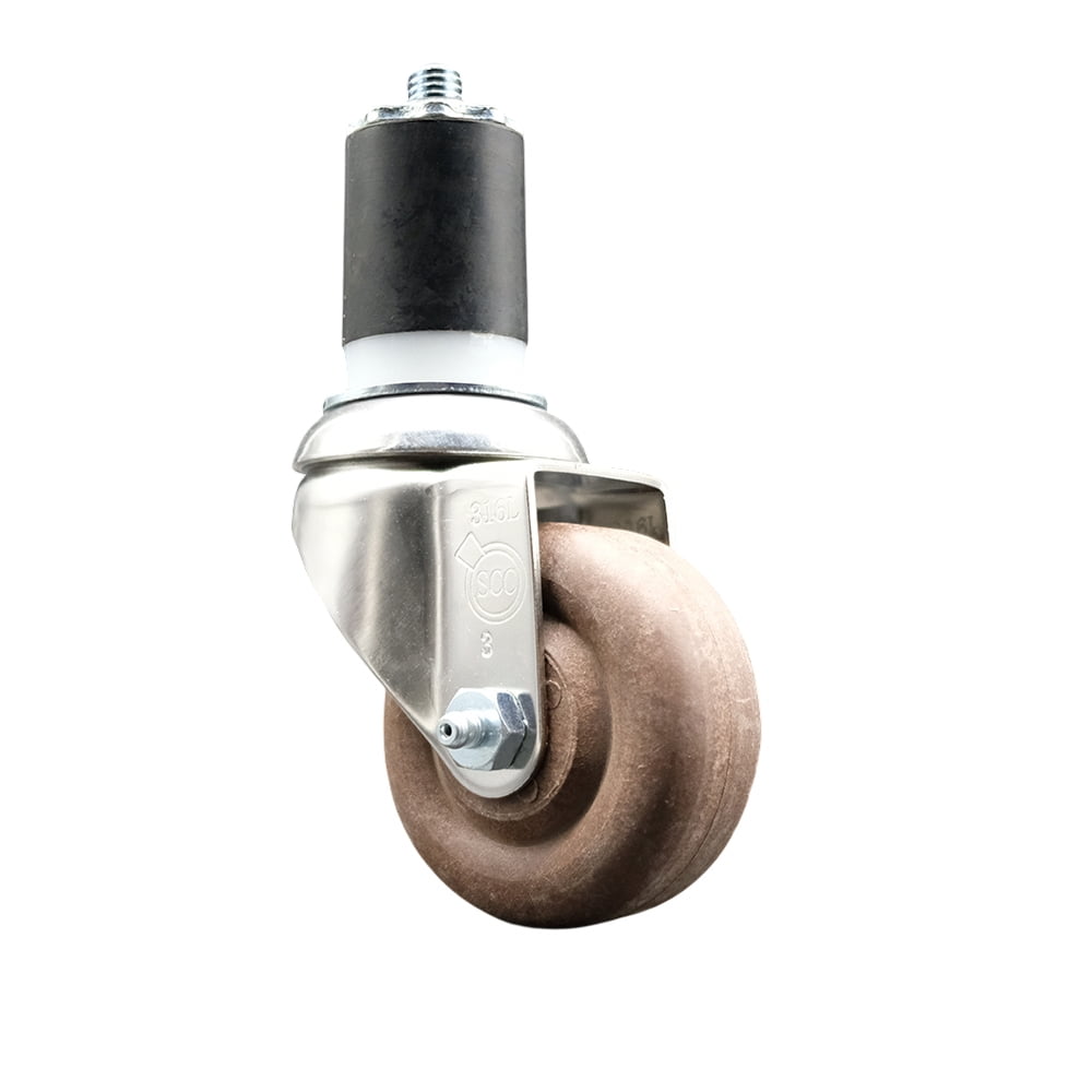 3 Inch 316SS High Temp Glass Filled Nylon 1-3/4 Inch Expanding Stem ...