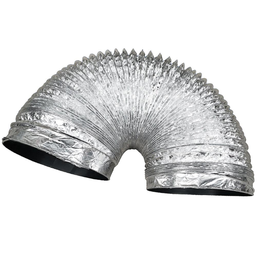 3 Inch 5 Feet Flexible Air Aluminum Ducting Hose Kitchen Ventilation ...