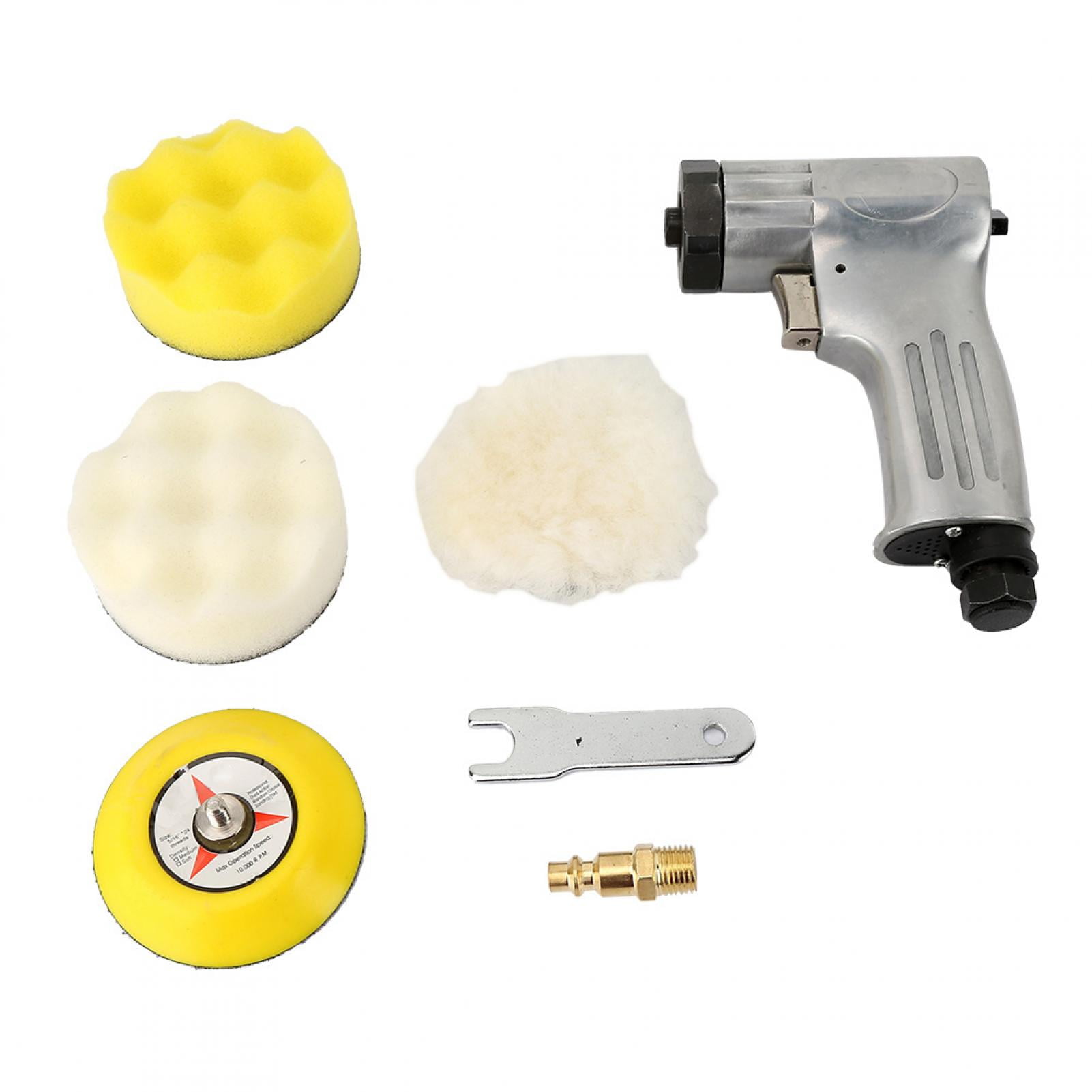 3 Inch Air Sander Pneumatic Polisher Machine Set Air Grinder Polishing ...