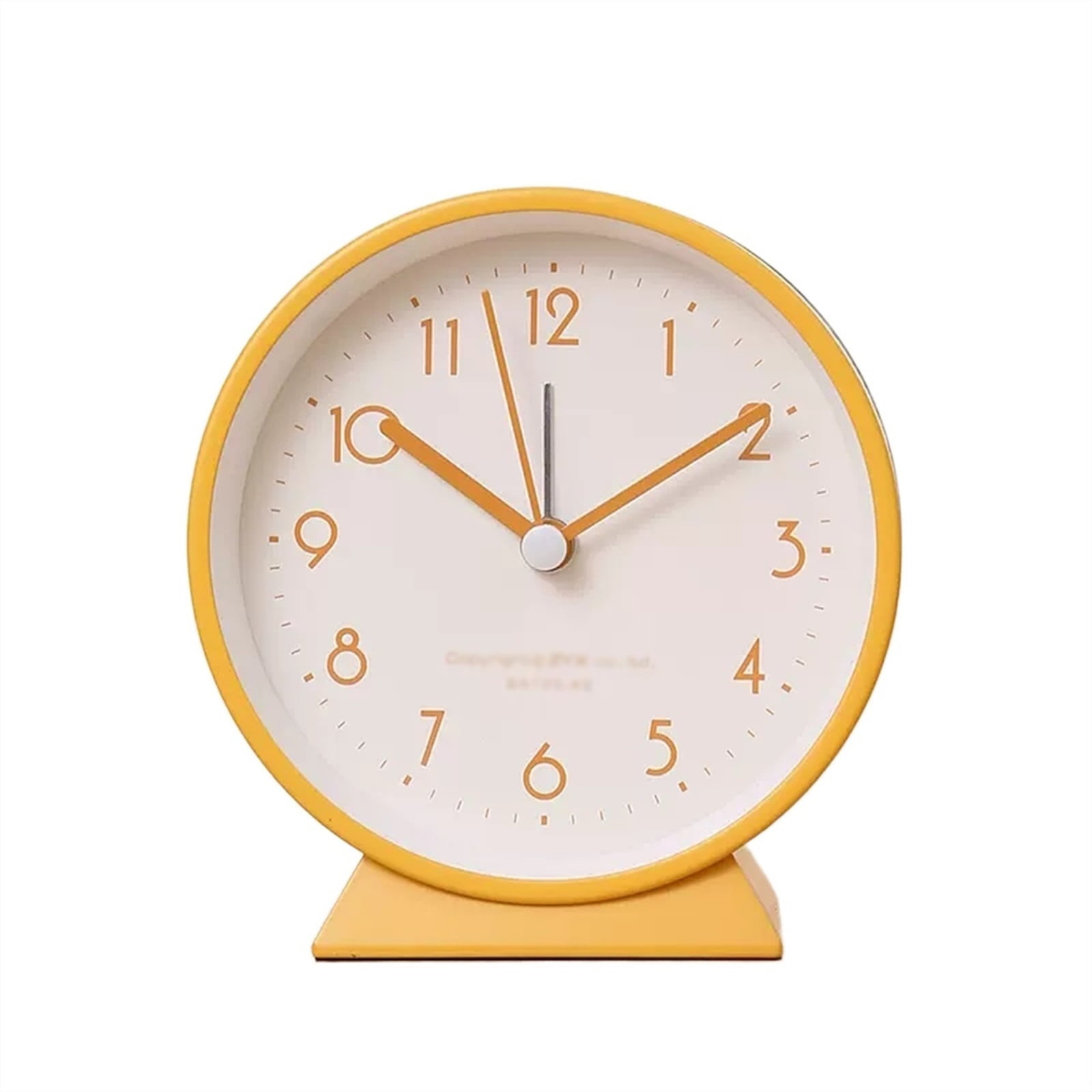 3 Inch Alarm Clock, Silent Sweep Movement, Night Light, Battery ...