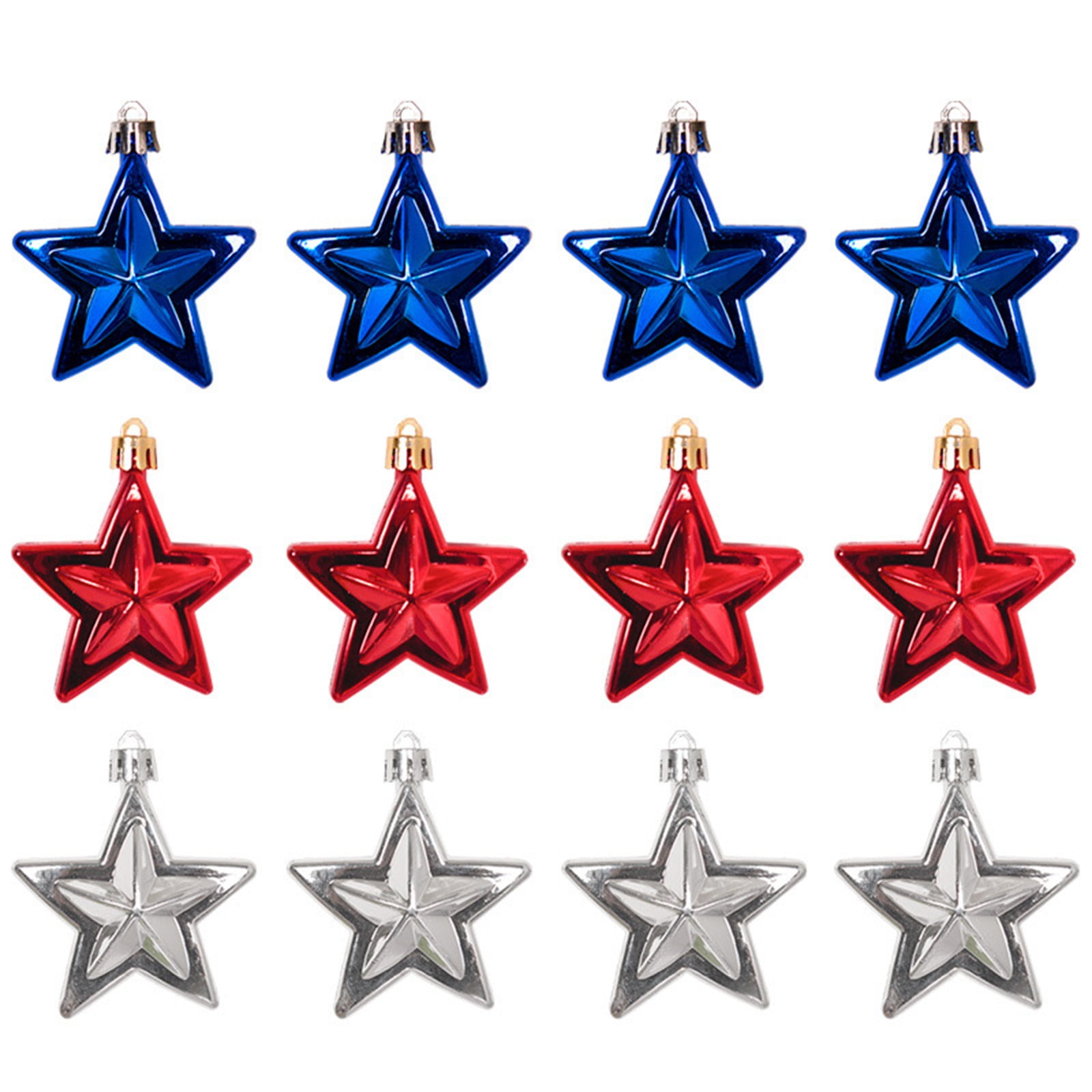 3 Inch American Independence Day Table Decorations Set, Red, White and ...