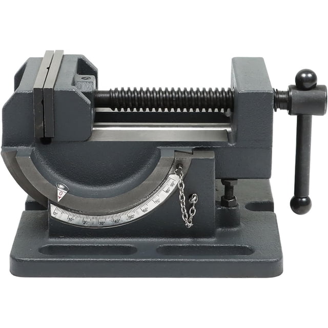 3 Inch Angle Drill Press Vise 0-90 Degree Tilting Angle Vise Iron ...