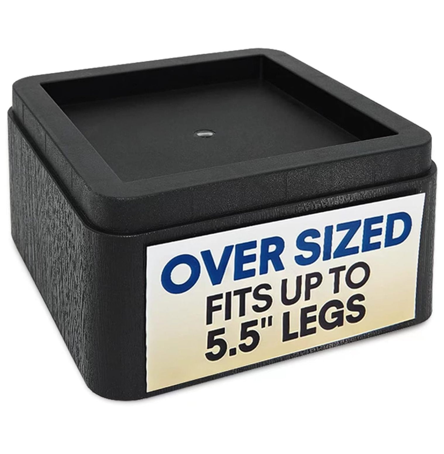 3 Inch Bed Riser 4 Pack Stackable Square Furniture Risers Heavy Duty ...