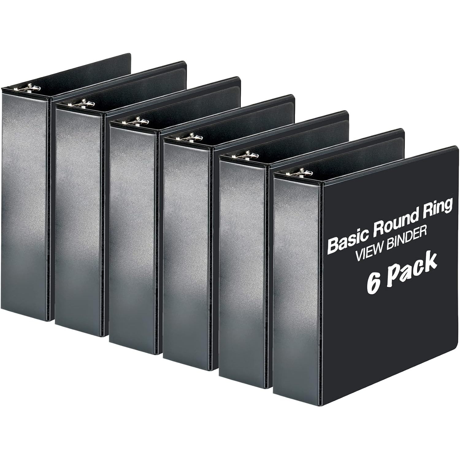 3 Inch Binder, 3 Ring View Binders, Rugged Heavy Duty Binder for Home ...