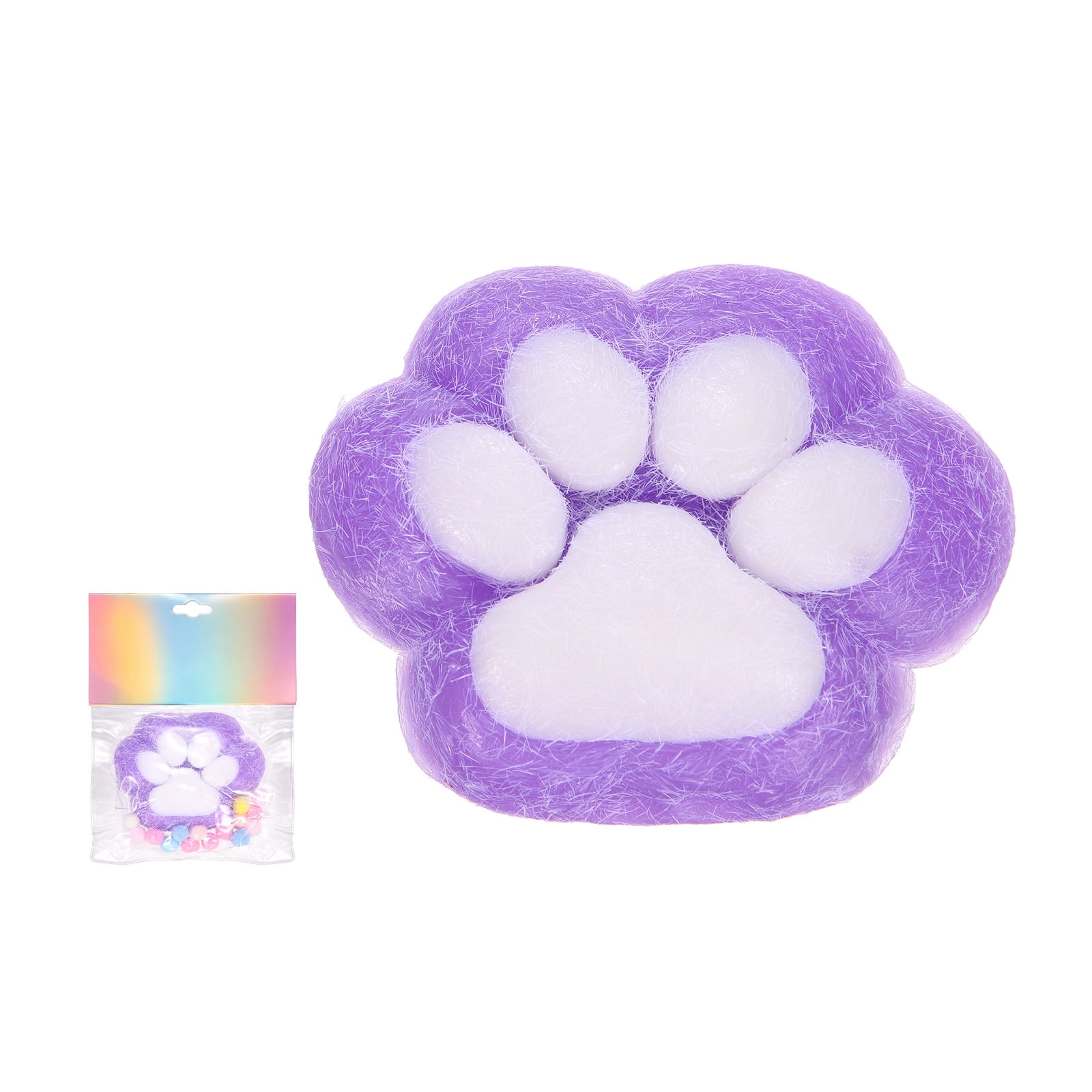 3 Inch Cat Paw Squeeze Toy, Cute Cat Paw Sensory Toy Soft Funny Fidget ...