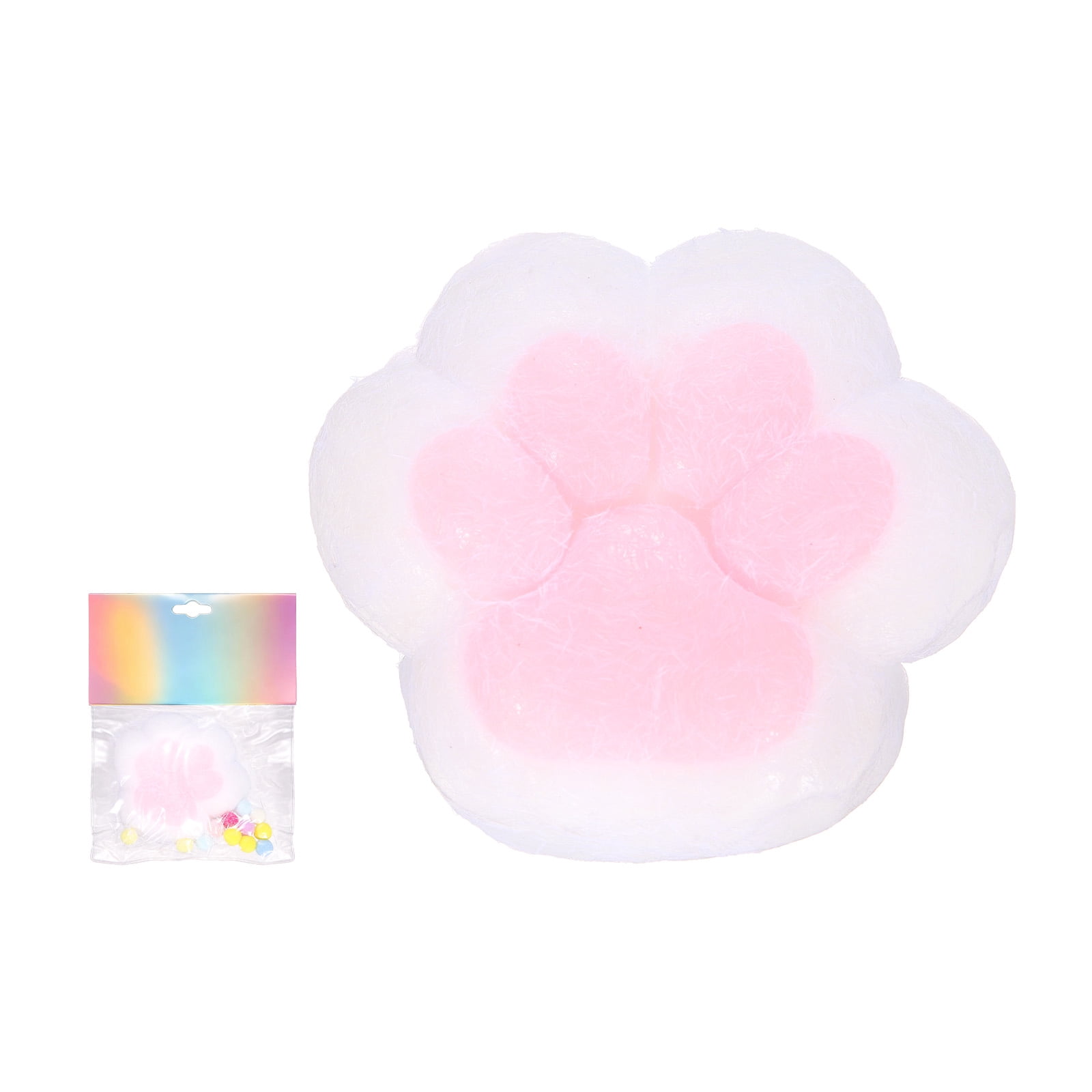 3 Inch Cat Paw Squeeze Toy, Cute Cat Paw Sensory Toy Soft Funny Fidget ...