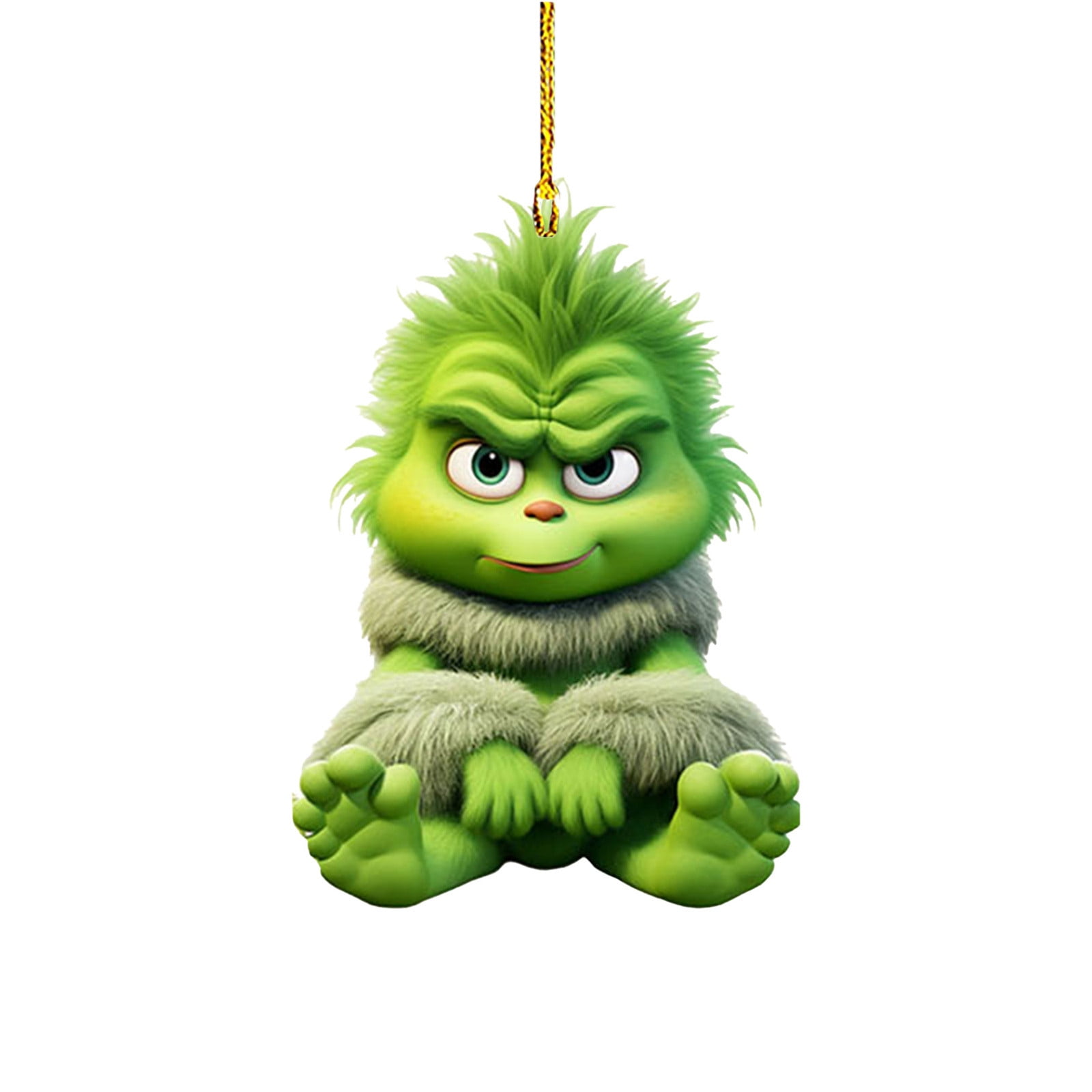3 Inch Christmas Decorations Clearance 2d Double Sided Grinch Wall ...