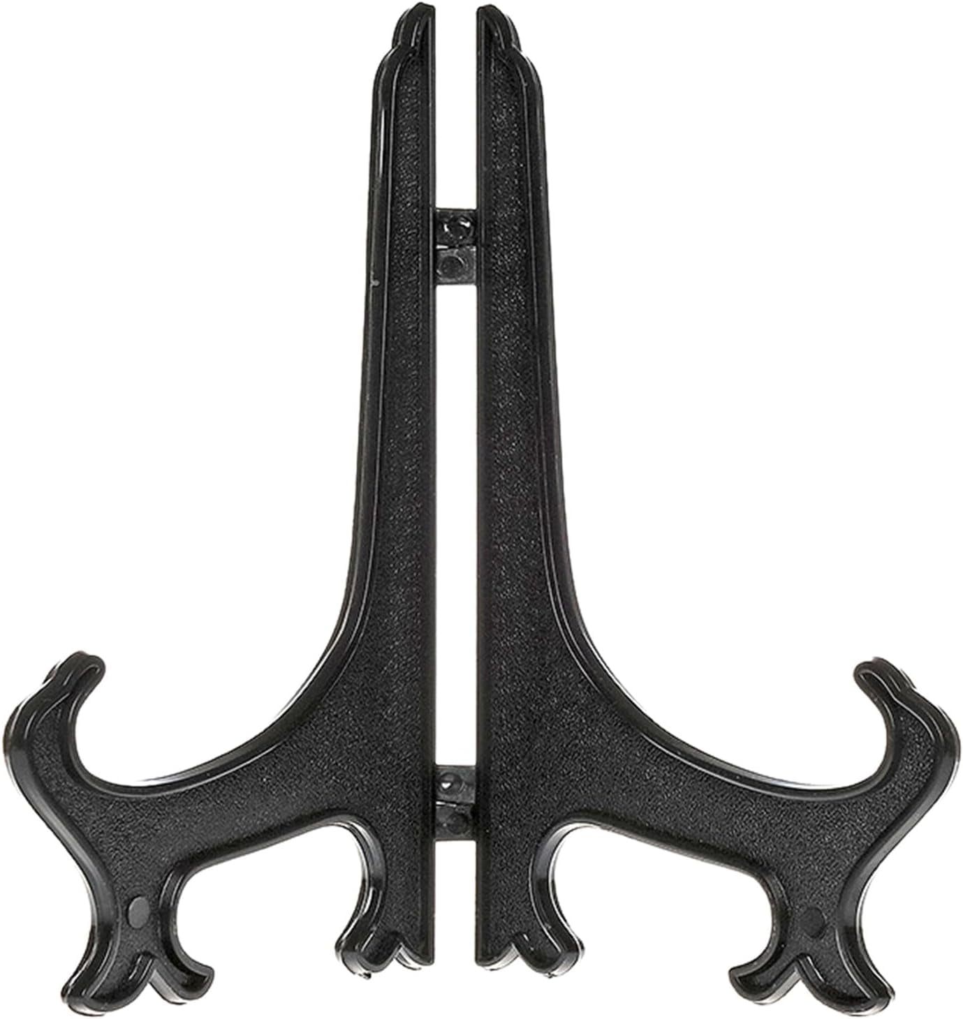 3 Inch Clear/Black Plastic Easels Or Stand/Plate Holders To Display ...