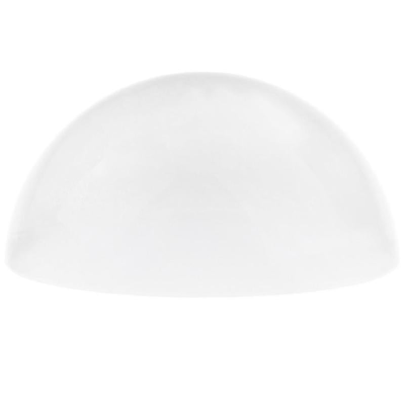 3 Inch Clear Glass Crystal Hemisphere Dome Paperweight, Home Office ...